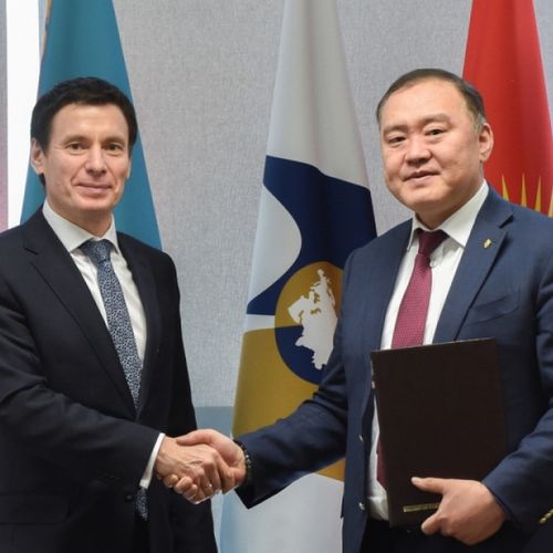 Монгол Улс Евразийн эдийн засгийн холбоотой чөлөөт худалдааны түр хэлэлцээр байгуулах байр