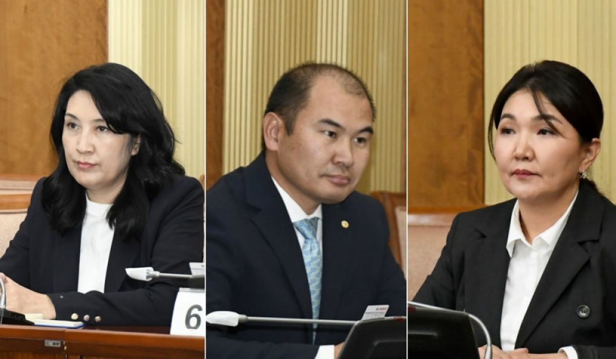 О Мөнхсайхан Л Өлзийсайхан Э Энхтуяа нарыг Цэцийн гишүүнээр томиллоо